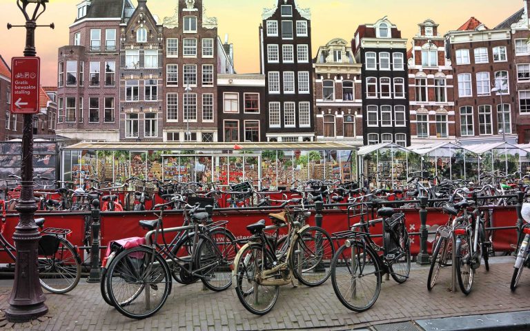 Amsterdam wasn’t built around bikes and trams – a great visual story of ...